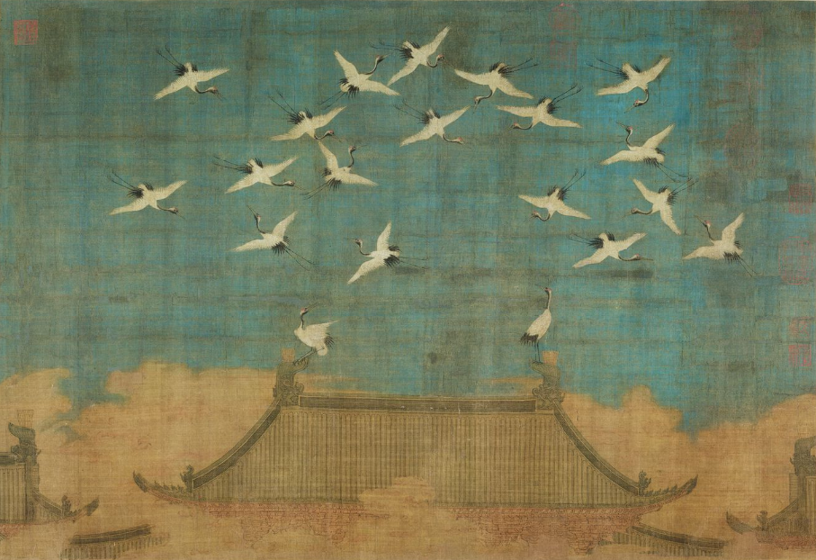 E路守鹤·鹤之语 | 一纸丹青绘祥禽，画家笔下的鹤 -盐城新闻网