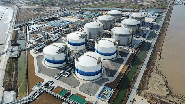 全球单罐容量最大LNG储罐建设再进阶-盐城新闻网